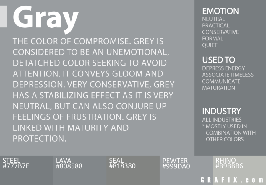 Significado del Color y Psicología – graf1x.com | Madame Lelica