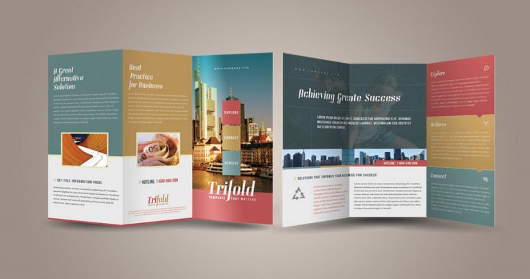 Tri-fold and Bi-fold Brochure Design Suggestions – graf1x.com