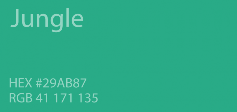 24 Shades of Green Color Palette – graf1x.com