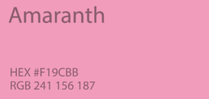 24 Shades of Pink Color Palette – graf1x.com