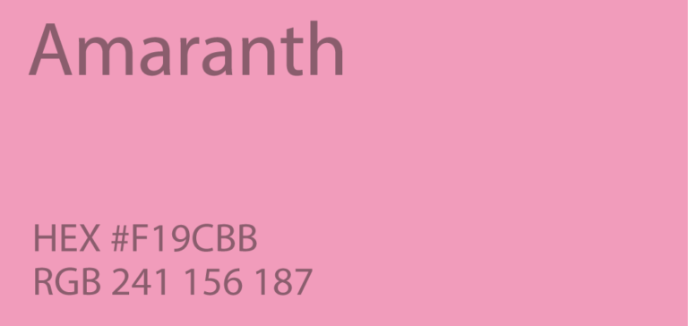 24 Shades of Pink Color Palette – graf1x.com